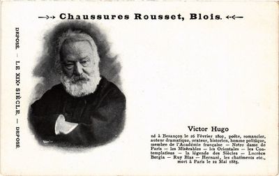 CPA écrivain auteur poete VICTOR HUGO (305155) | eBay