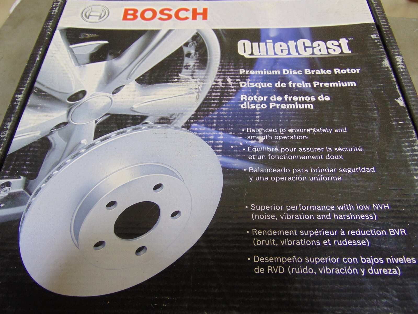 Bosch Quiet Cast Brake Rotor Hub Assembly 20010319 | eBay