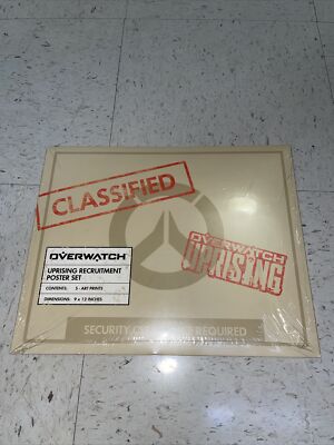 Activision SDCC 2017 Blizzard Exclusive Overwatch Uprising Recruitment ...
