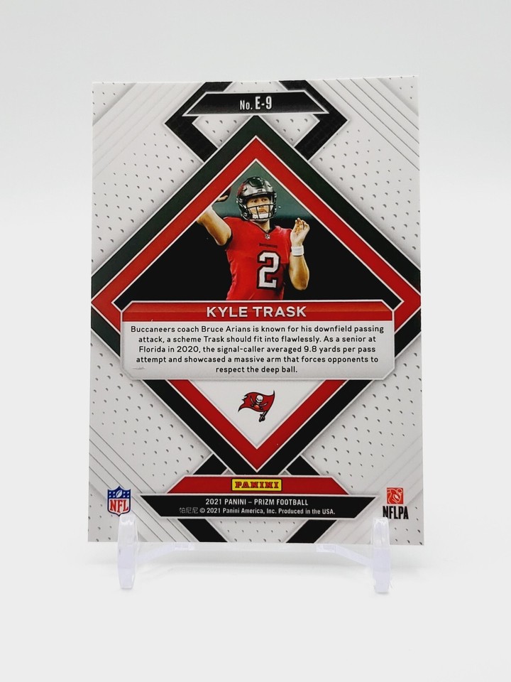 Kyle Trask ROOKIE CARD "Emergent" 2021 Panini Prizm #E-9 TB Buccaneers ...