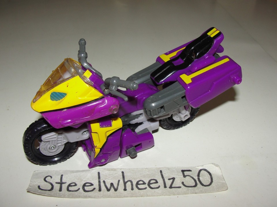 Transformers Armada Sideways Figure Hasbro 2002 Deluxe Class Purple ...