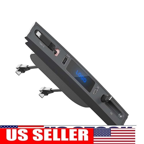 For Tesla Model 3 Y USB Hub Center Console Charger Adapter Accessories ...