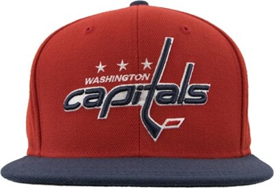 NHL Washington Capitals Reebok Adult Structured Adjustable Fit Cap Hat ...