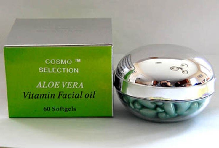 Cosmo Selection Aloe Vera Skin Oil 60 Softgels | eBay