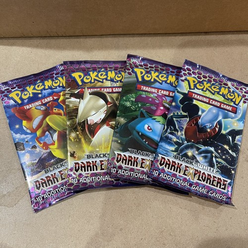 Pokemon TCG Black White Dark Explorers Booster Pack 10 Cards X 1 ...