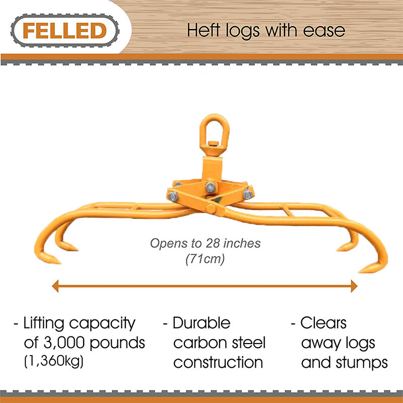 Log Pincer, Log Grab, Log Puller, Skidding Tong, Forest Hauler Four ...