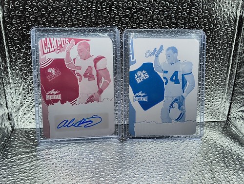 2024 Leaf Blue Mountain State ALAN RITCHSON Auto Campus Colors Printing ...