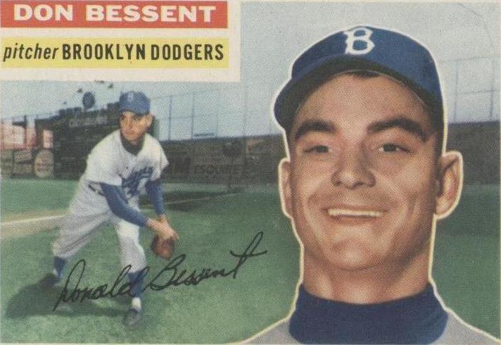 1956 Topps - Don Bessent #184 (RC) for sale online | eBay