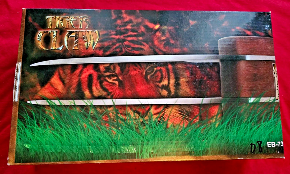 TIGER CLAW 3 BLADE KNIFE BY DONALD BUDD MASTER CUTLERY NIB | eBay