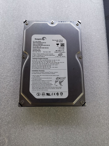 Seagate ST3250823AS Barracuda 7200250GB 3.5" SATA Hard Drive | eBay ...