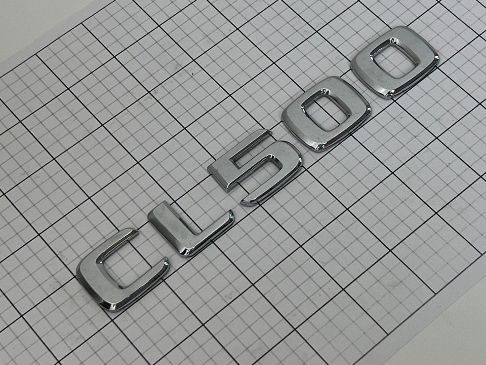 Mercedes W215 CL500 rear trunk letter emblem logo OEM Genuine | eBay
