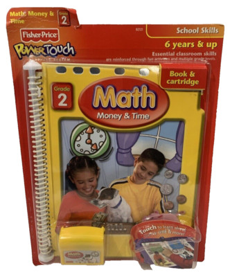 Fisher Price Power Touch - Math - Money & Time - Grade 2 Book and ...