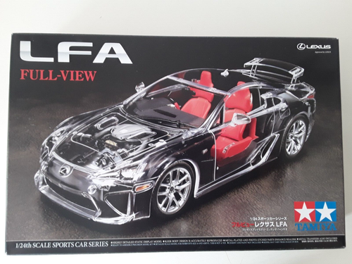 TAMIYA LEXUS LFA FULL VIEW **RARE** 1/24 MODEL KIT | eBay