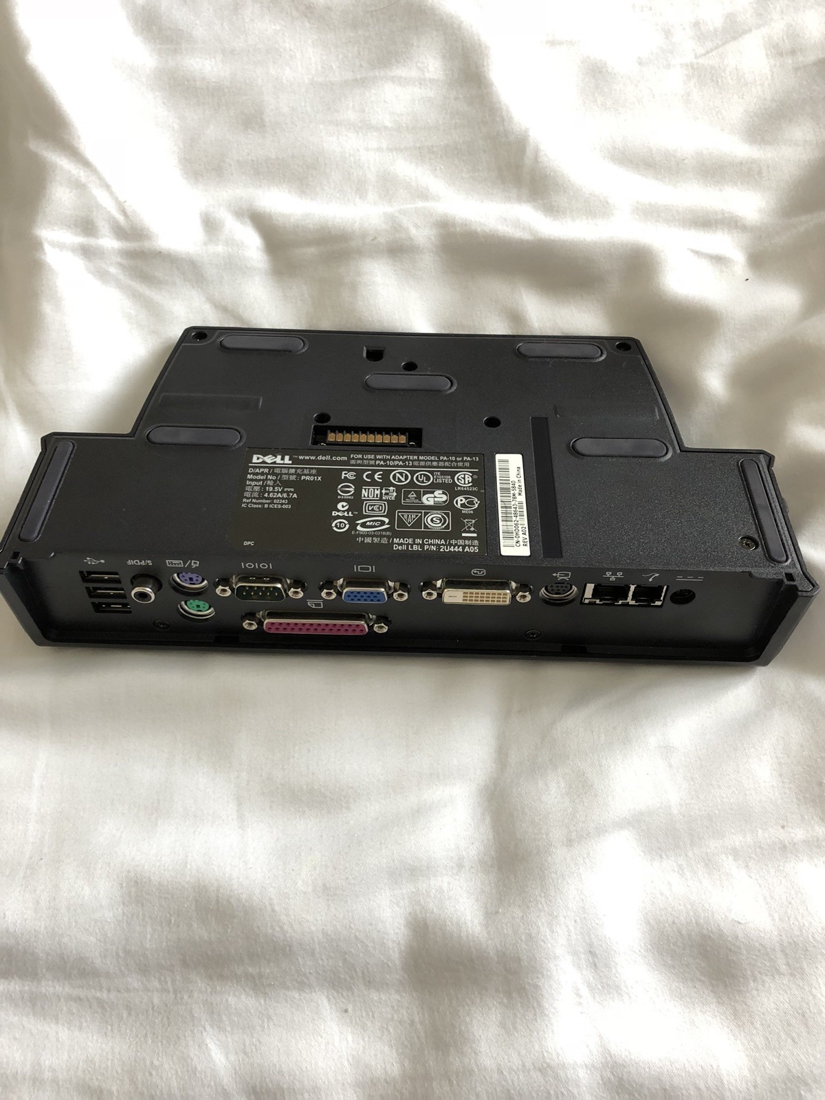 Dell Latitude PR01X Docking Station/Port Replicator for Inspiron ...