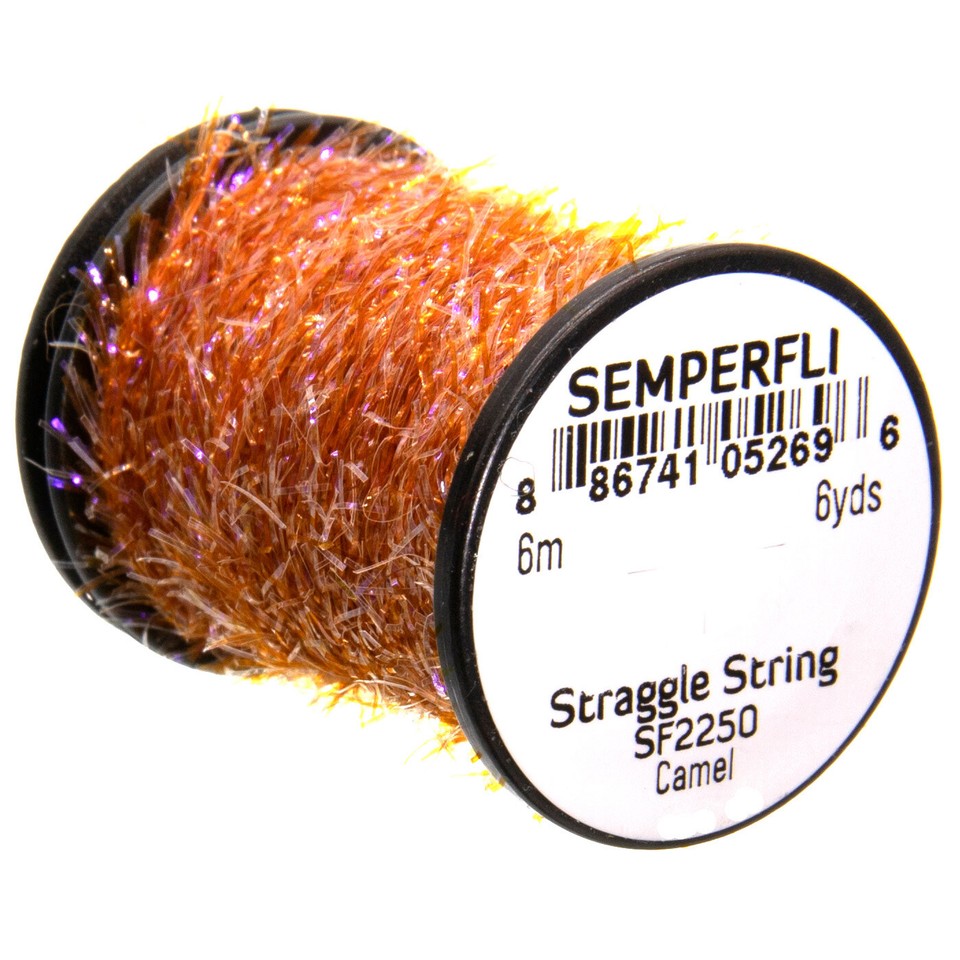 SEMPERFLI STRAGGLE STRING - Fly Tying Micro Chenille - 45 Colors ...
