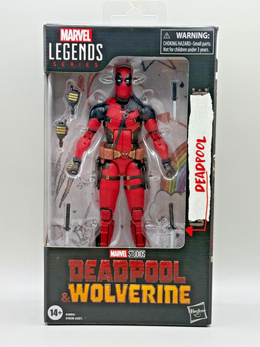 Deadpool & Wolverine Marvel Legends Deadpool 6-Inch Action Figure ...