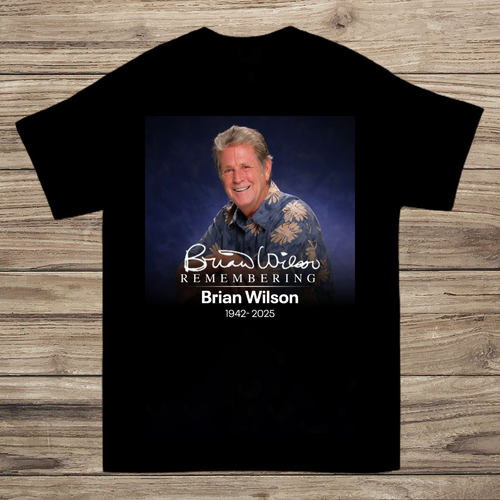 Brian Wilson 1942 2025 Remembering Gift For Fan S-5XL T-shirt TMB5341 | eBay