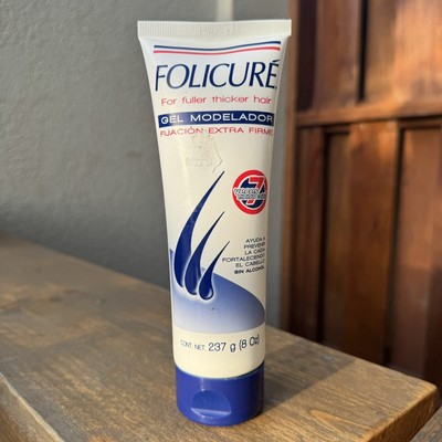 Folicure Texturizing Hair Gel, For Fuller, Thicker Hair. 8oz Tube | eBay