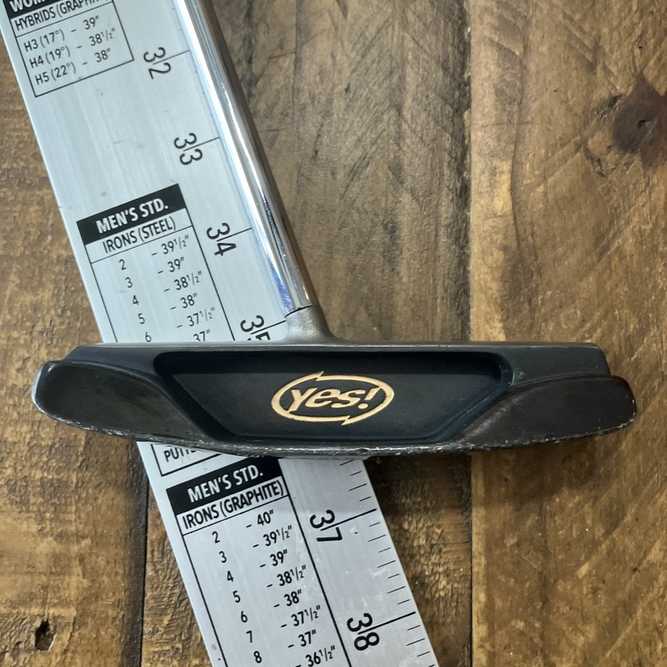 Yes! C-Groove Carolyne Putter Blade Center-Shafted Milled Face Steel 36 ...