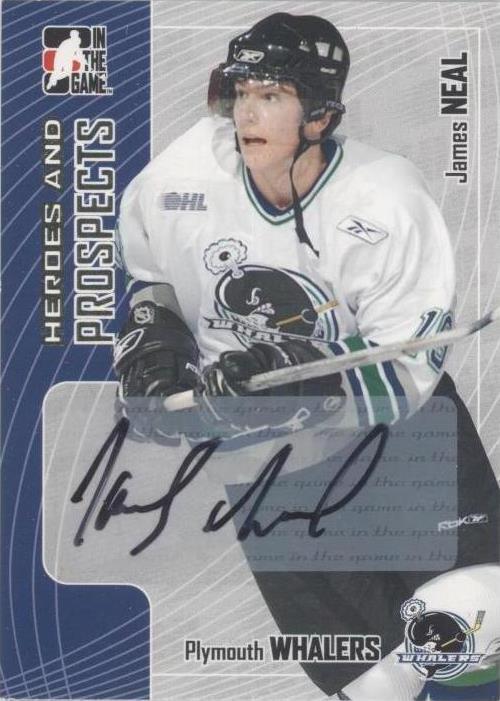 2005-06 In the Game Heroes and Prospects - Autographs James Neal #A-JN ...