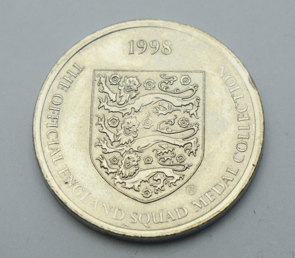 UK ENGLAND TONY ADAMS DEFENDER FOOTBALL SOCCER 1998 OLD COIN TOKEN | eBay
