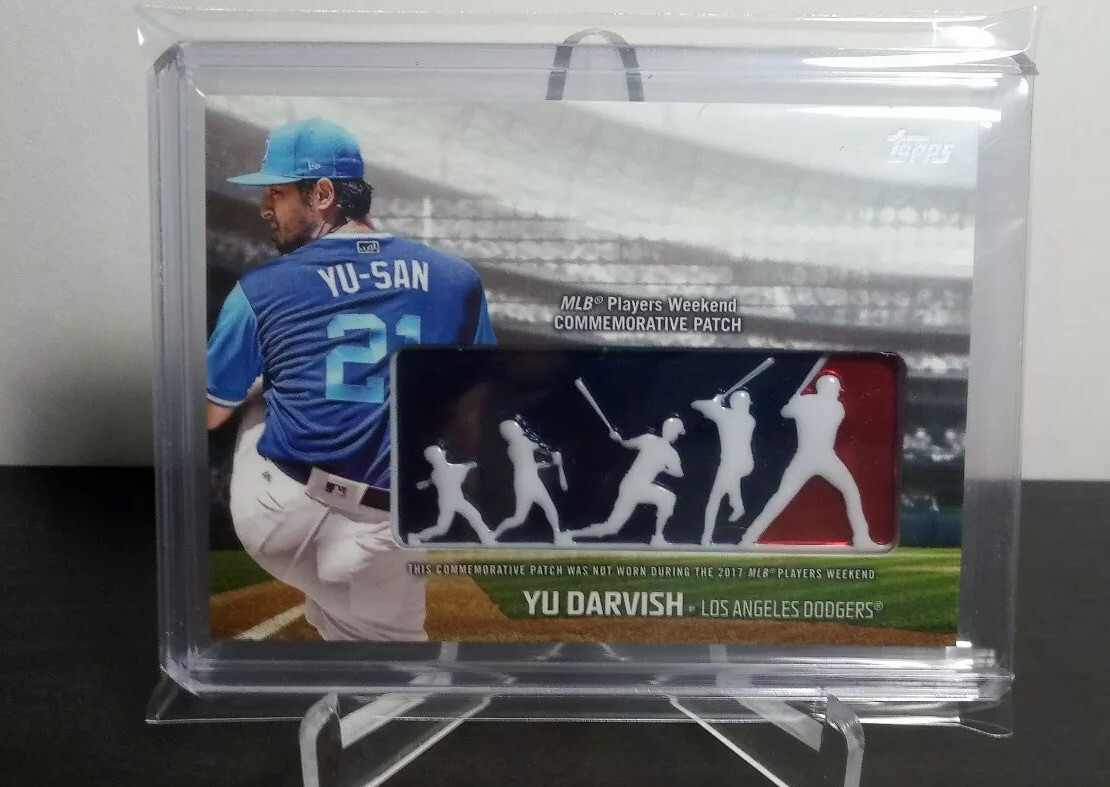 2018 Topps Series 1 Yu Darvish Players Weekend Logo Patch | eBay
