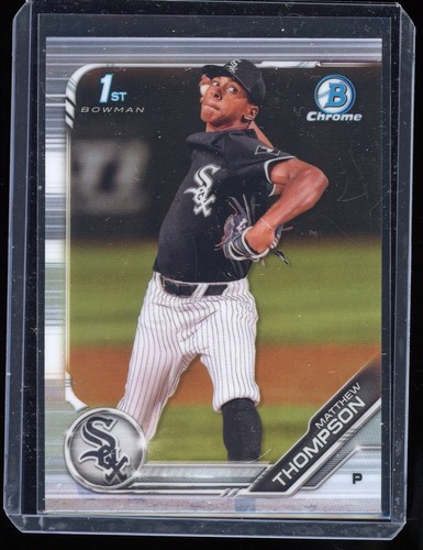 2019 Bowman Draft Matthew Thompson Chrome Refractor #BDC-94 Chicago ...