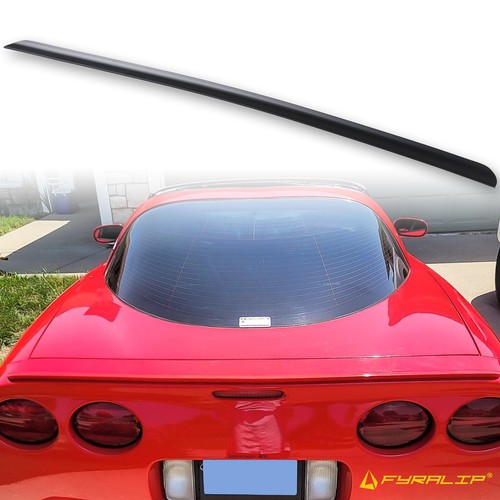Fyralip Y22 Unpainted Trunk Lip Spoiler For Chevy Corvette C5 97-04 all ...
