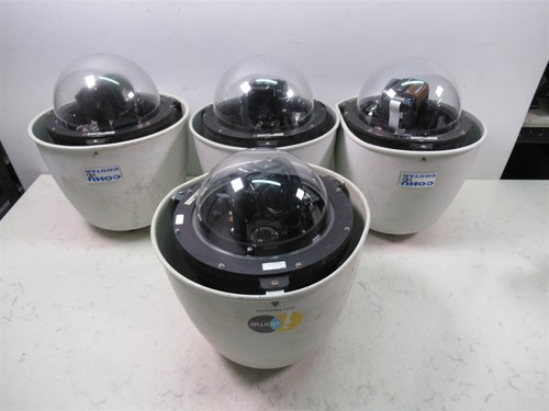 Lot 4 Cohu HD Professional Security PTZ Dome Cameras 3925-5100-POLE ...