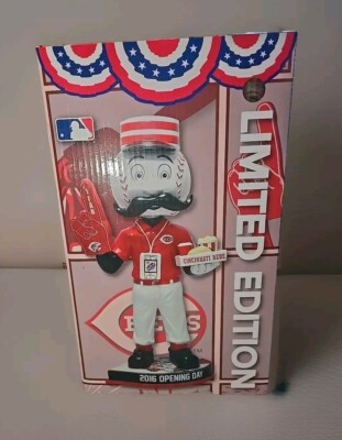 Cincinnati Reds 2016 Opening DayMr. Redlegs Bobblehead | eBay