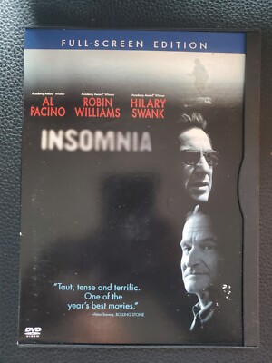 Insomnia (Full Screen Edition) - DVD - VERY GOOD 85392282821| eBay