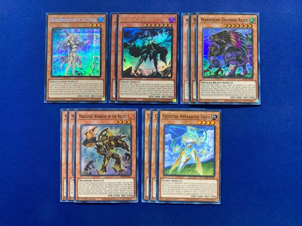 Yu-Gi-Oh! - Complete Rite of Aramesir / Adventure Token Deck | eBay