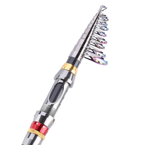 1 Portable Telescopic Fishing Rod Heavy Duty For Shore Fishing ...