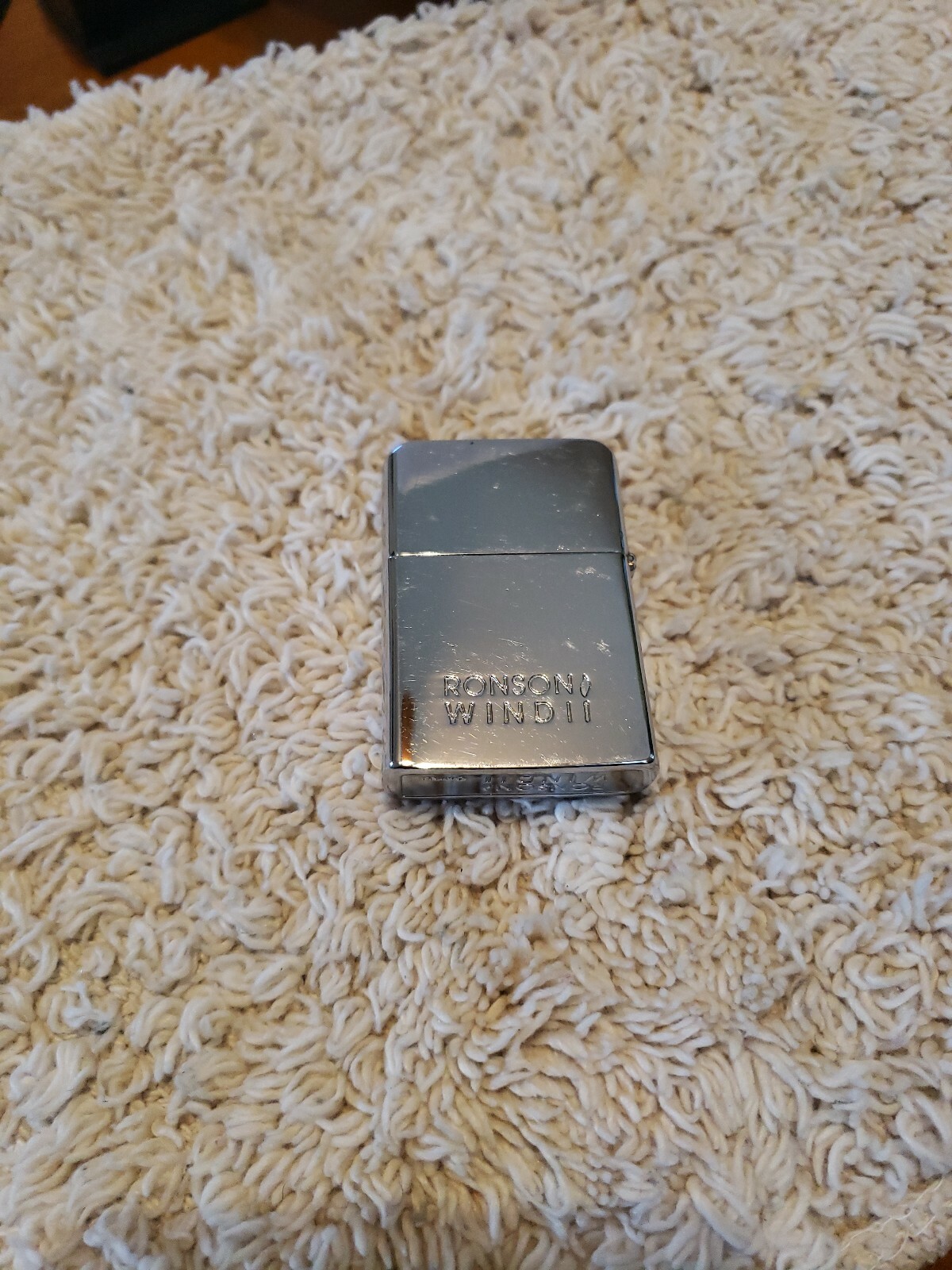 New Ronson Wind II Silver Flip Top Lighter NWOB | eBay