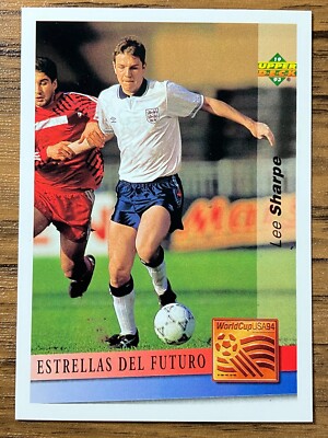 Upper Deck 1993 World Cup USA Soccer Card #156 Lee Sharpe England | eBay