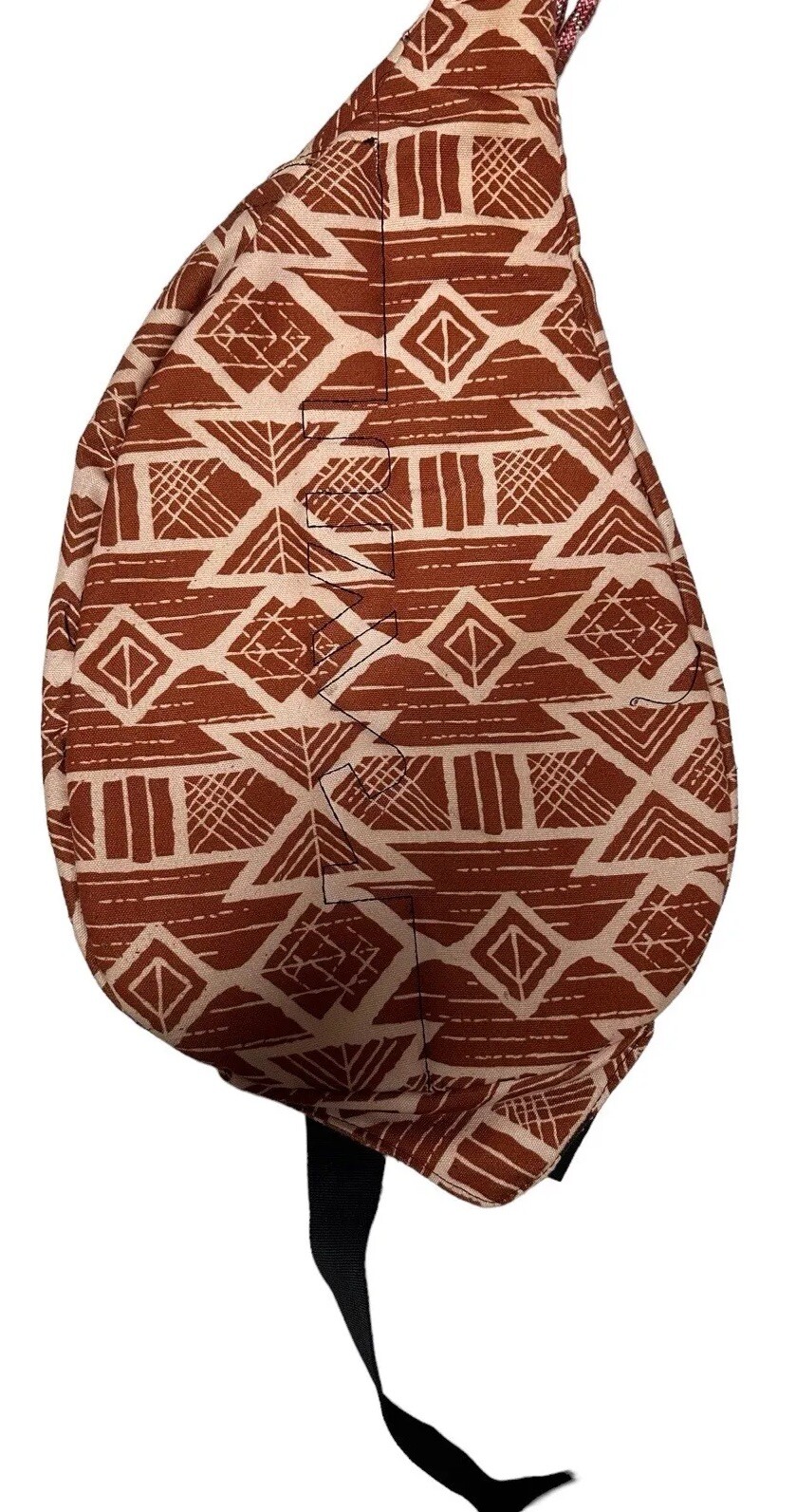 KAVU Rope Sling Bag Crosbdy, Aztec Design, "Clear Above Visibility ...