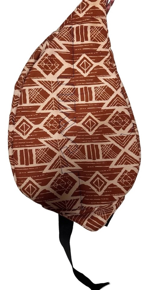 KAVU Rope Sling Bag Crosbdy, Aztec Design, "Clear Above Visibility ...