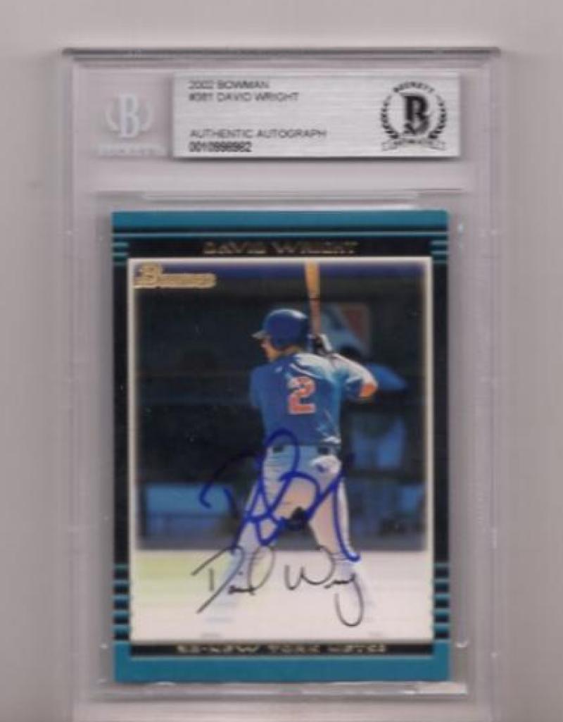 David Wright Autographed Memorabilia | Signed Photo, Jersey ...