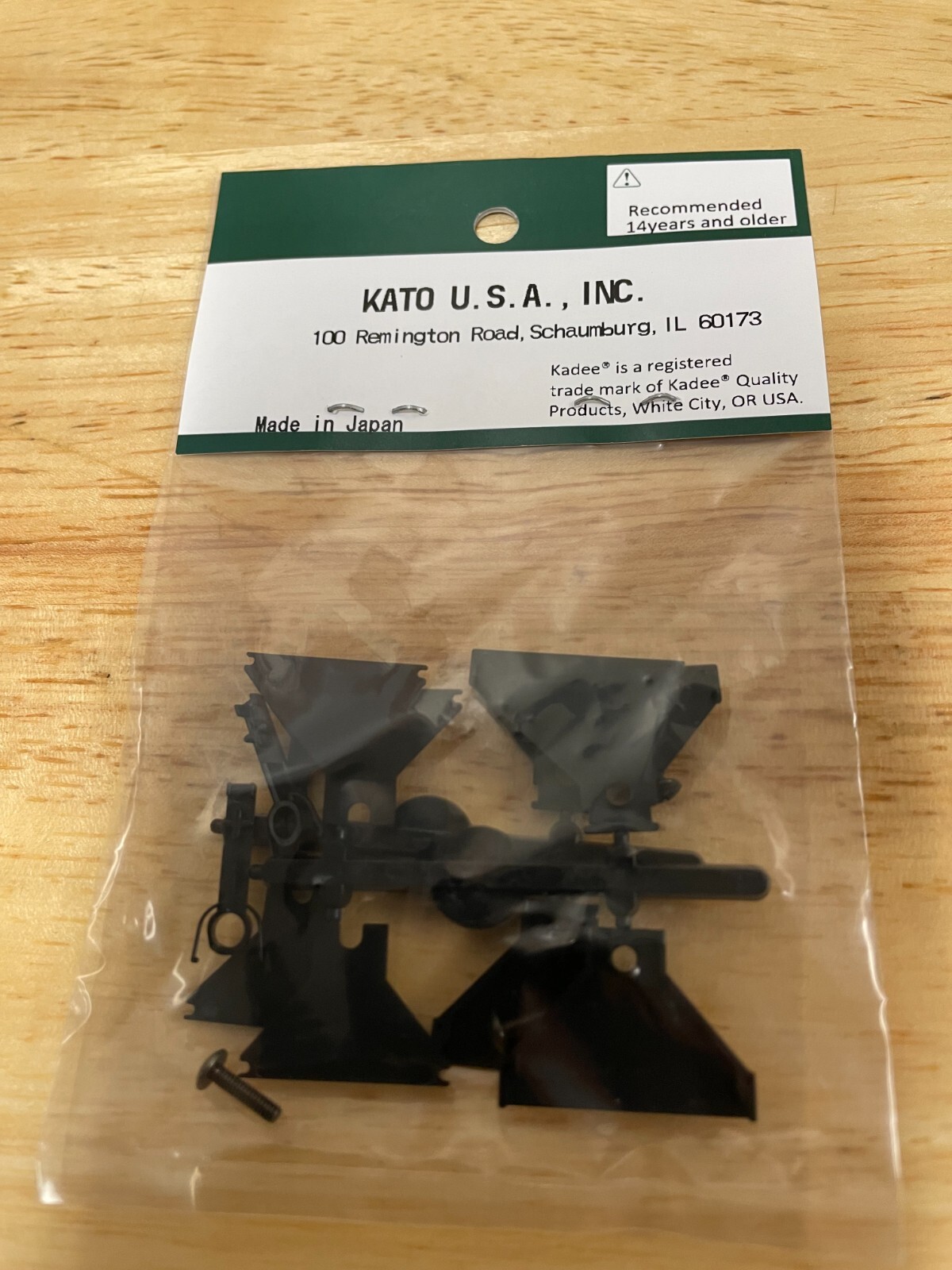 Kato P/N 85065K Passenger Car Adaptor Kit for Kadee Std. Shank Coupler ...