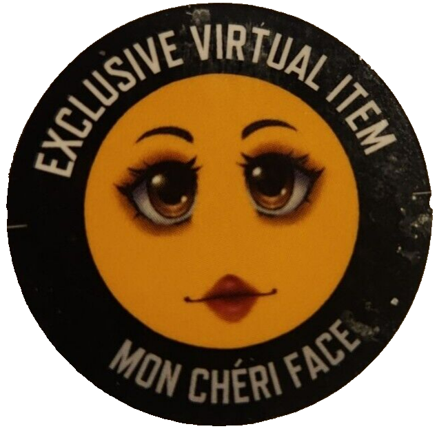 Roblox Celebrity Series 9 Mon Cheri Face CODE ONLY! (SENT TO INBOX ASAP ...