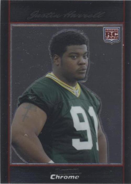 2007 Bowman Chrome - Justin Harrell #BC29 (RC) for sale online | eBay