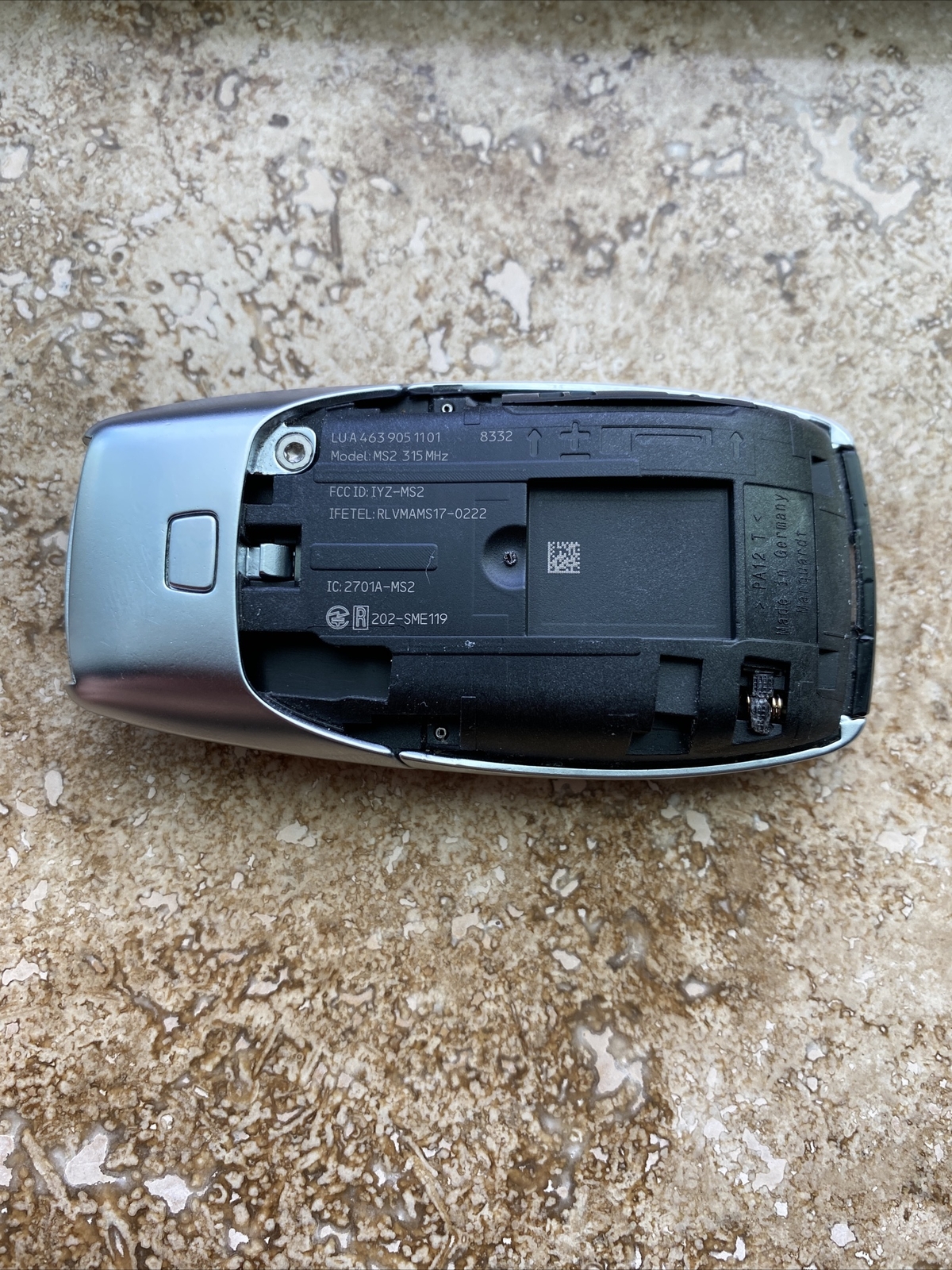 MERCEDES BENZ MB G-CLASS SMART KEY REMOTE FOB (3-BUTTON) FCC: IYZ-MS2 ...