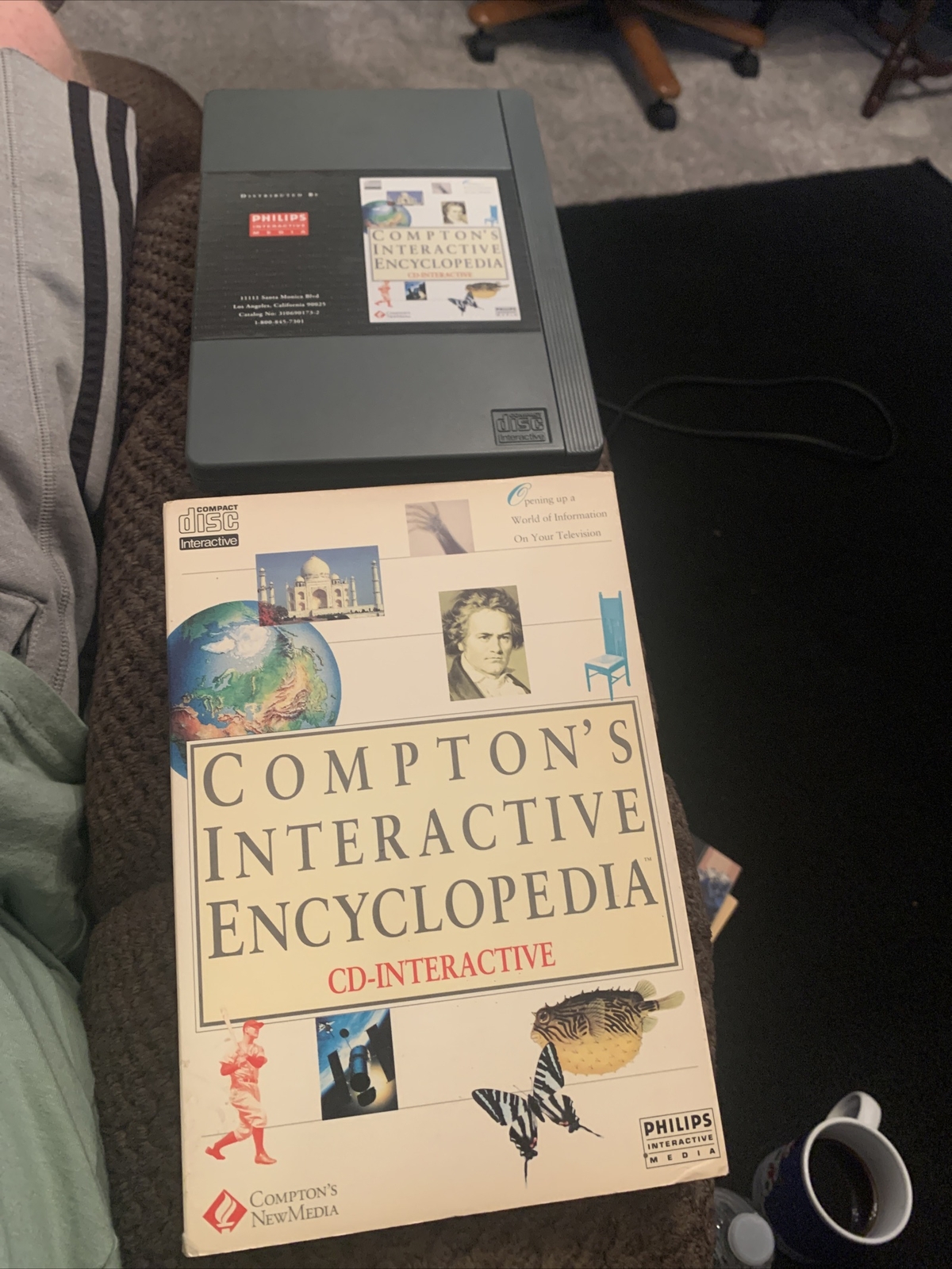 Compton's Interactive Encyclopedia (Philips CD-i) CDI VG W/MANUAL ...