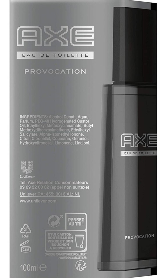 Eau de toilette Provocation AXE 100 ml parfum homme | eBay
