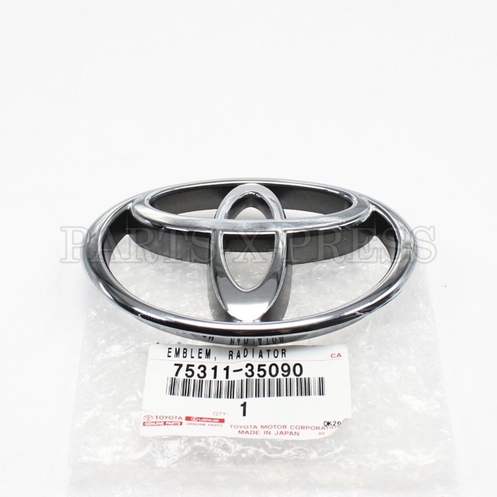 75311-35090 Genuine Toyota Pickup Front Grille Radiator Emblem Logo 1PC ...