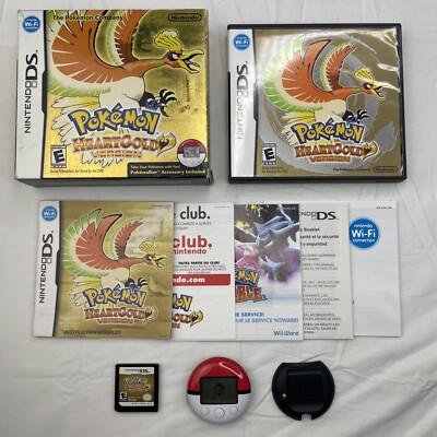 Pokemon: HeartGold Version (Nintendo DS, 2010) Authentic In Big Box ...