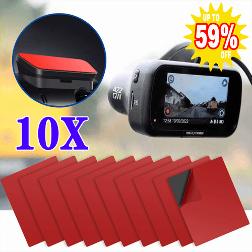 10 Double-Sided Adhesive Strong Sticker For Dash Cam Camera Sticky Pad ...