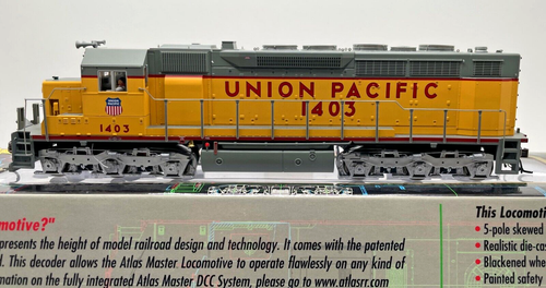 HO ATLAS 9290 MASTER SDP-35 LOCOMOTIVE UNION PACIFIC UP # 1403 DC DCC ...
