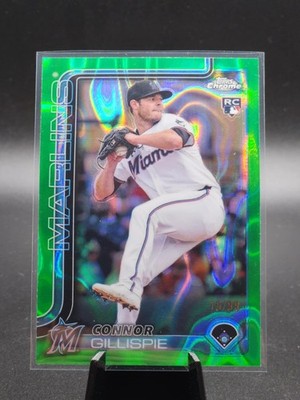 2025 Topps Chrome - Connor Gillespie (#26) Green Lava Refractor /99 | eBay