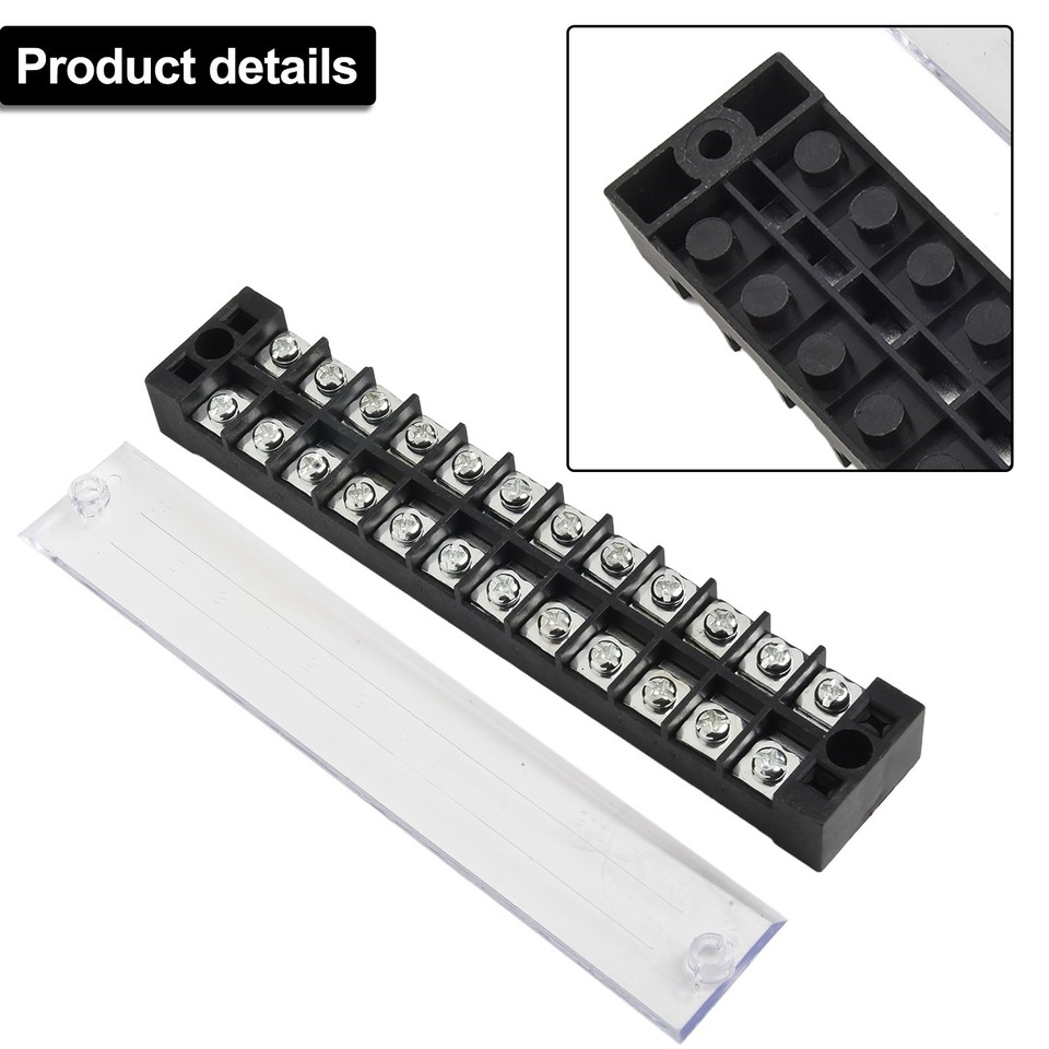 Double Row Terminal Block 600V 25A Terminal Block Electronic Circuits ...